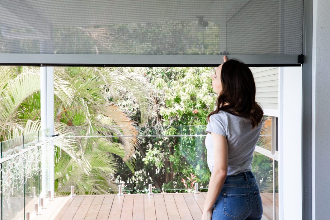 Slidetrack Blinds | Sliding Panel Track Blinds | AdShutters